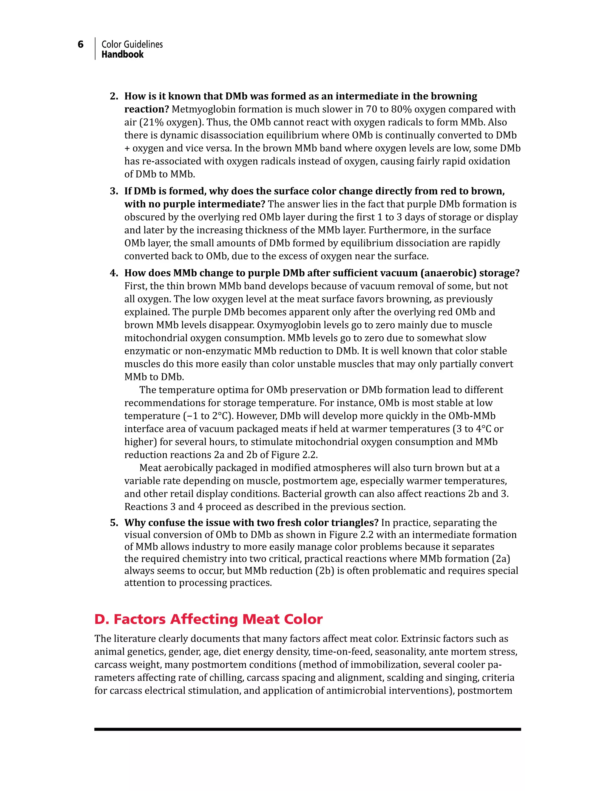 Meat Color Measurment Guidelines | PDF