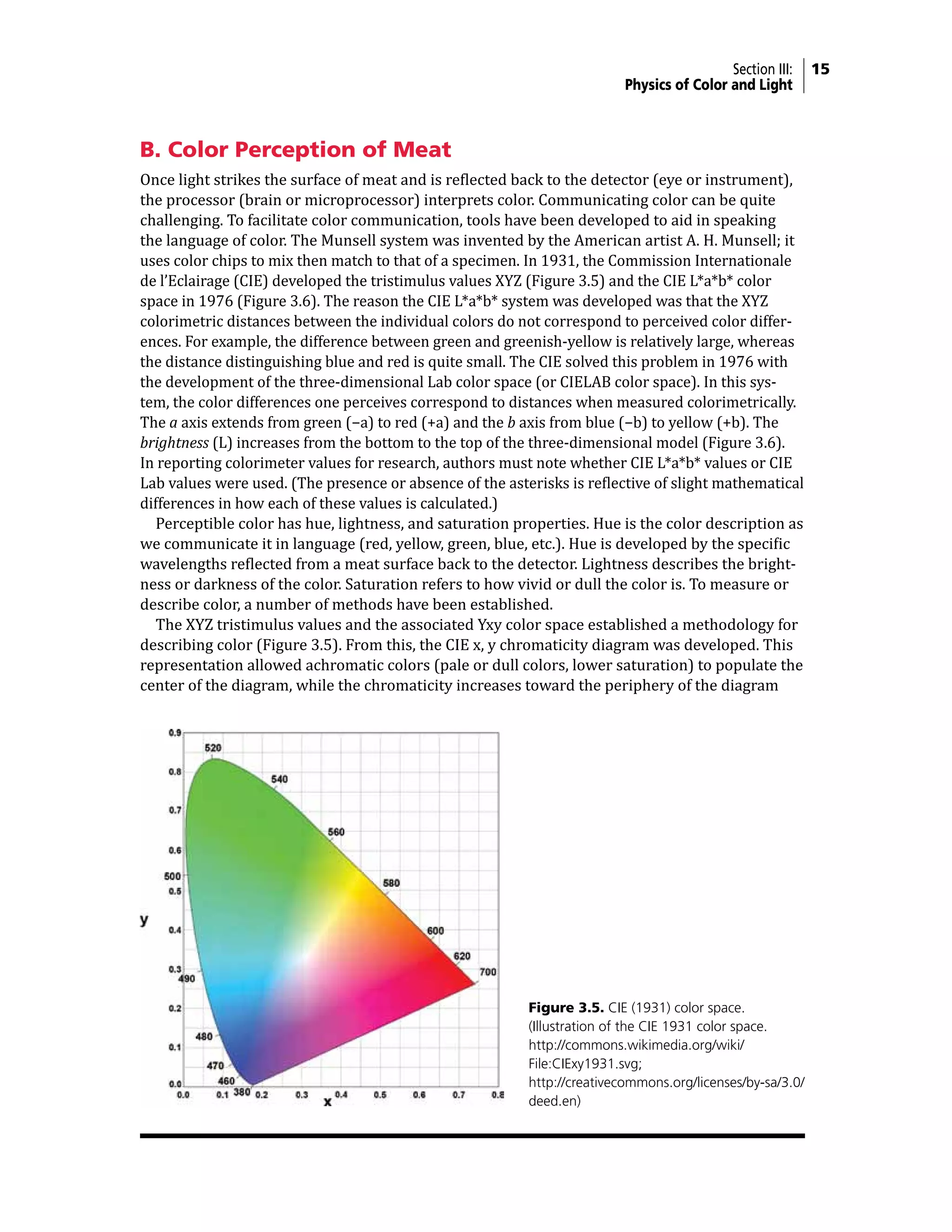 Meat Color Measurment Guidelines | PDF