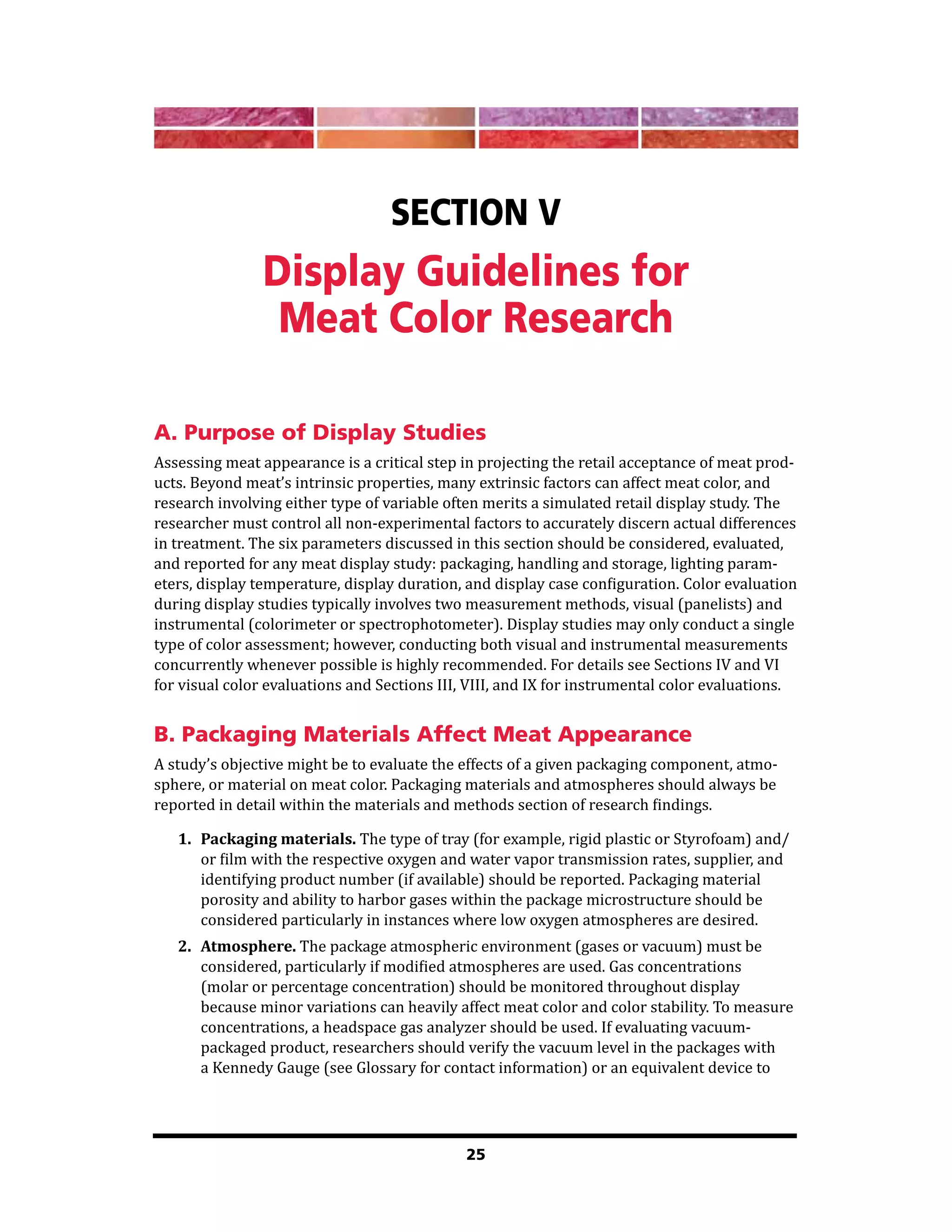Meat Color Measurment Guidelines | PDF