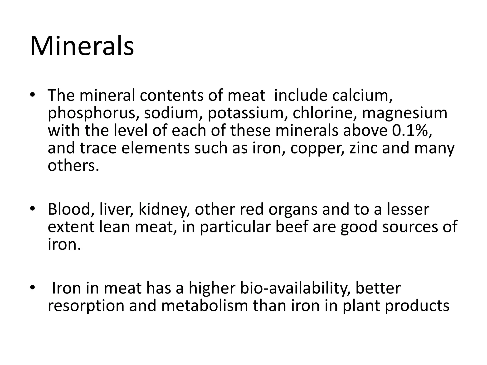 Meat composition | PPTX | Pet Supplies | Pets