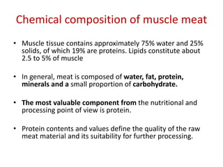 Meat composition | PPTX
