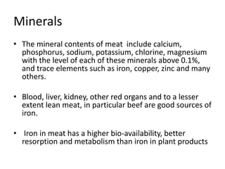 Meat composition | PPTX