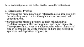 Meat composition and nutrition | PPTX