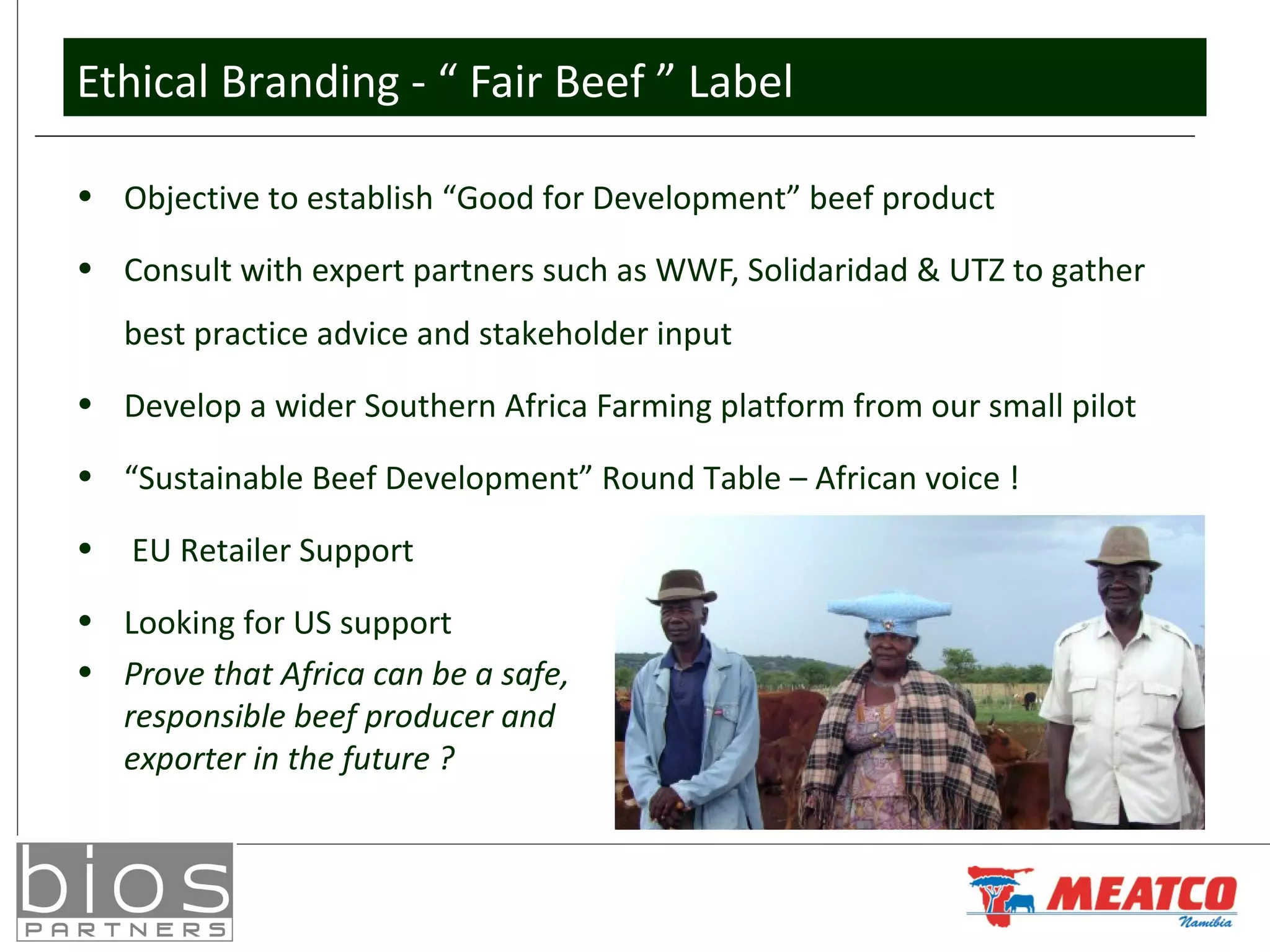 Meatco sustainable beef | PPT