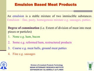 Meat Emulsion-Factors affecting emulsion stability.ppt