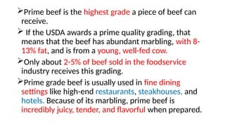 Meat Grading.pptx different types of meat | PPTX