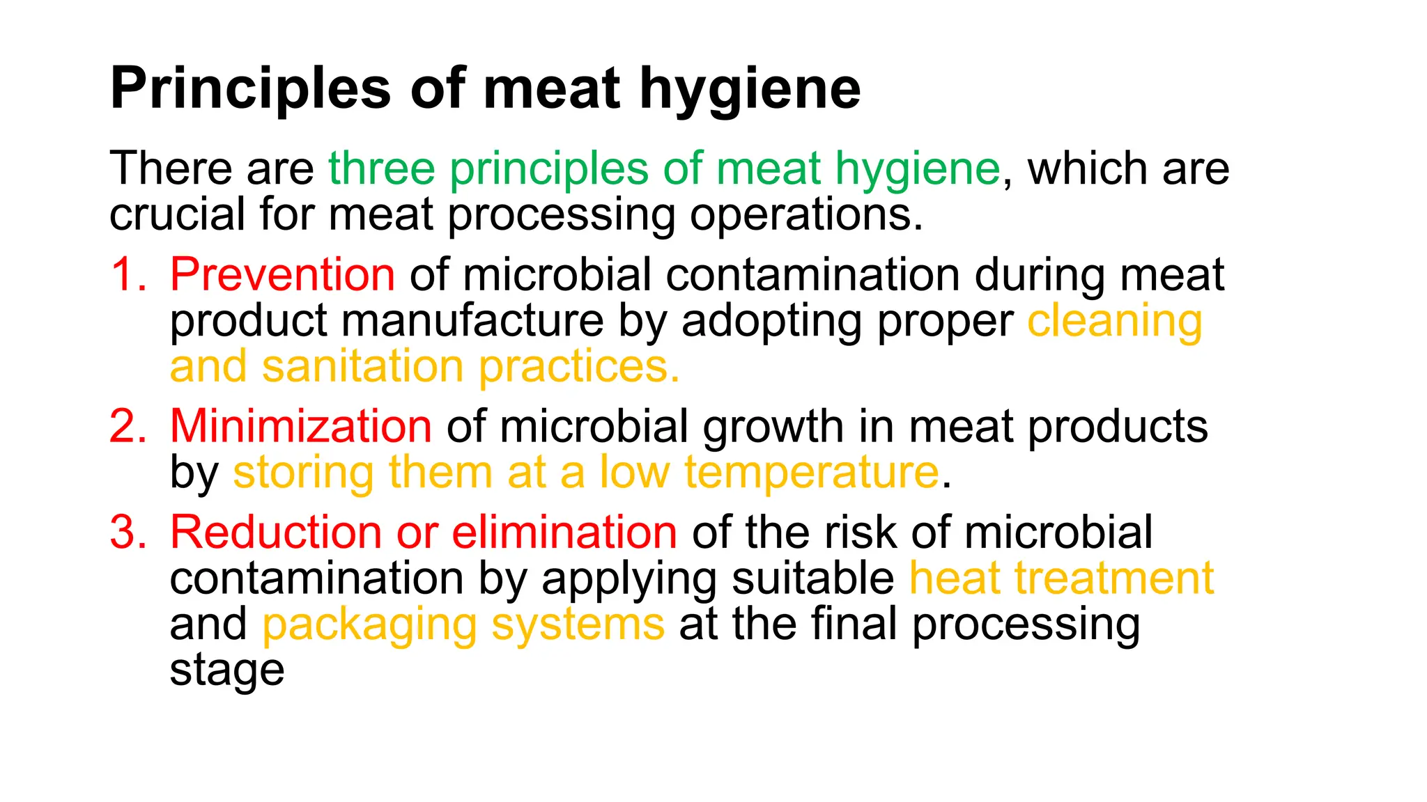 Sanitation and hygiene in meat processing.pptx