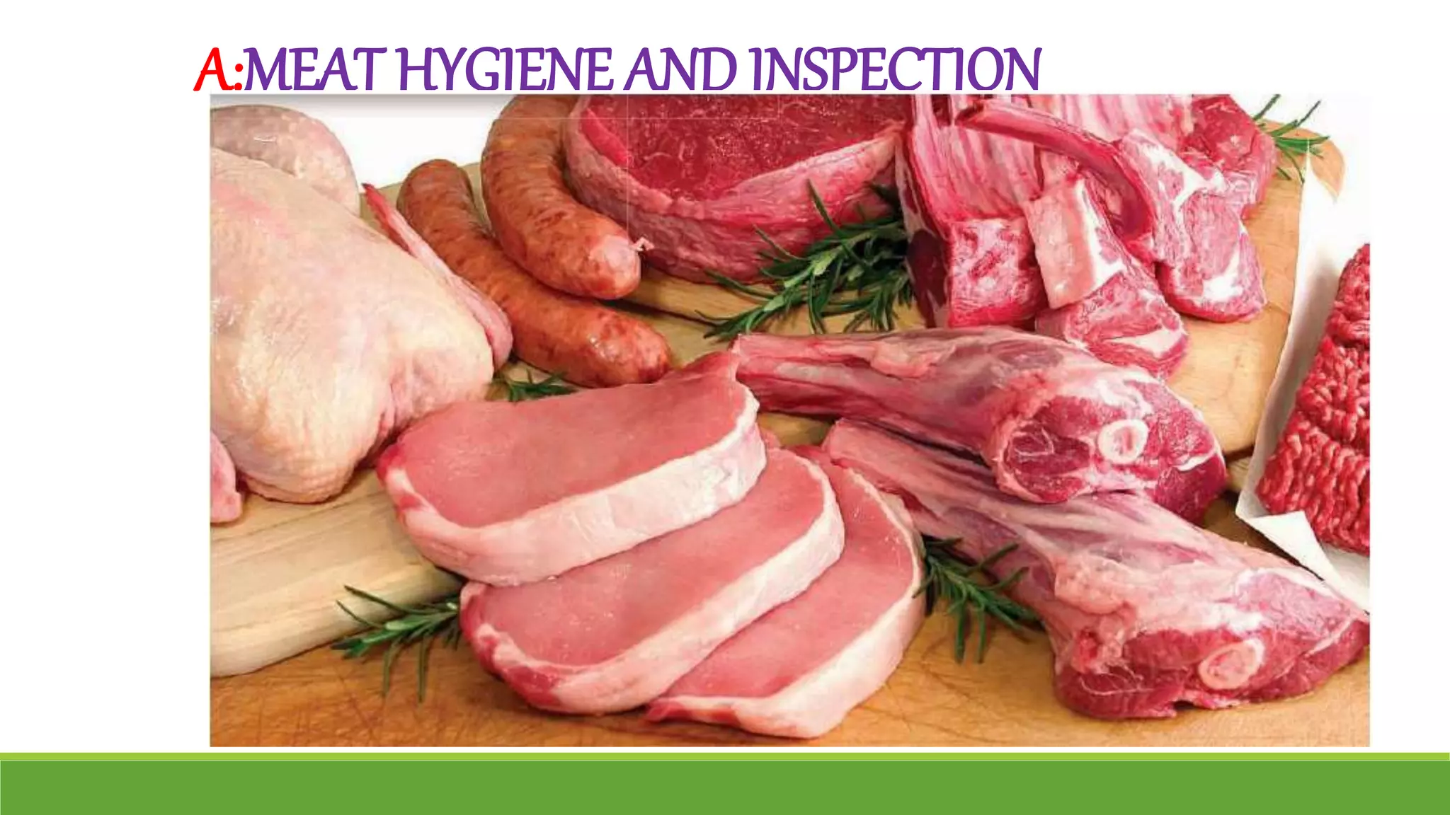 Meat hygiene and inspection | PPT