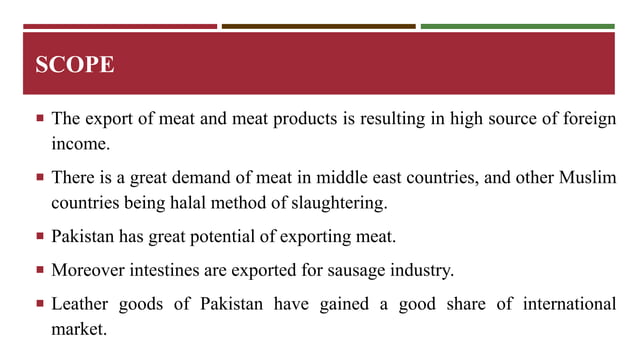 Meat inspection | PPTX | Agriculture | Industries