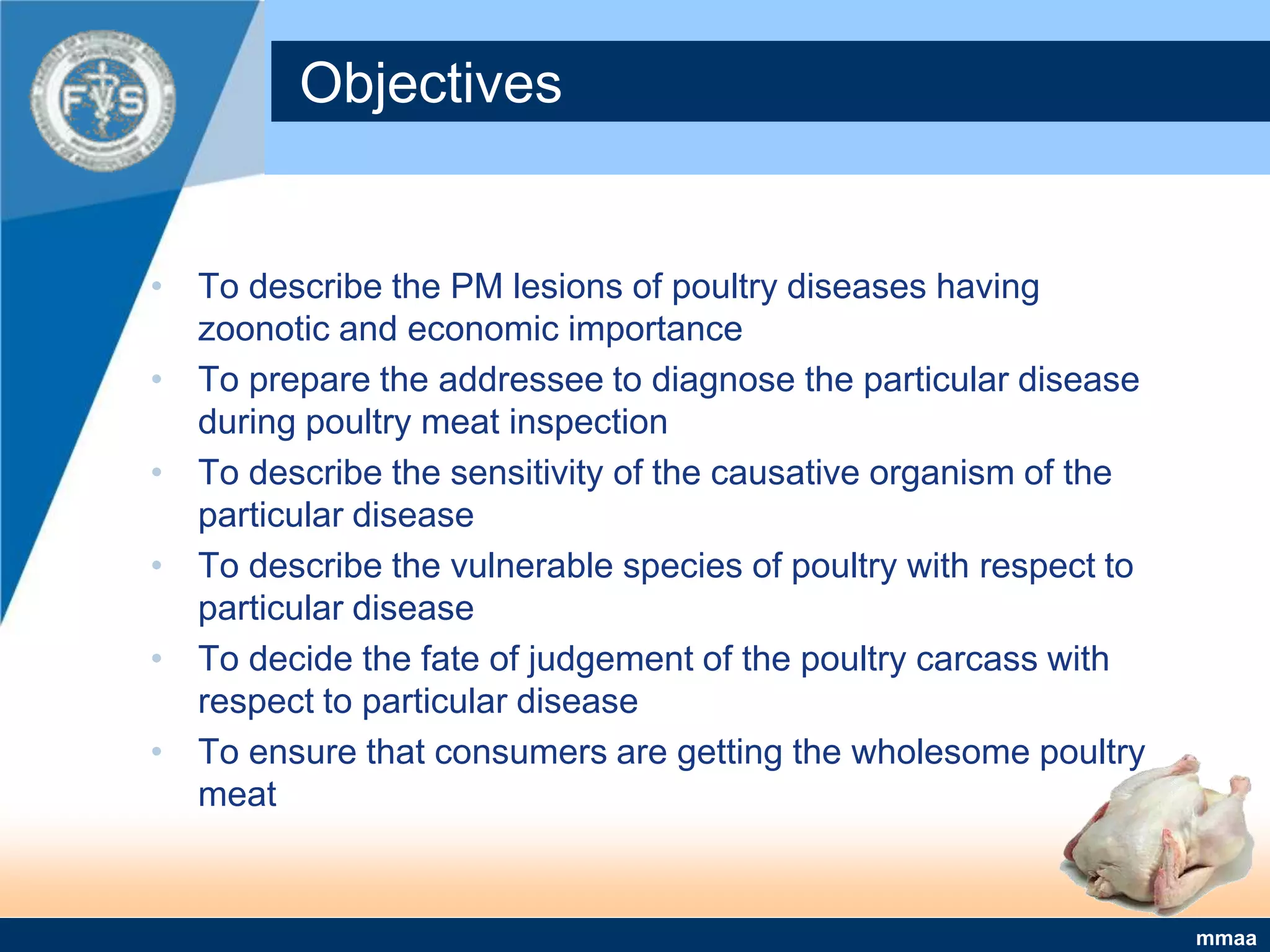 Meat Inspection In Poultry | PPSX