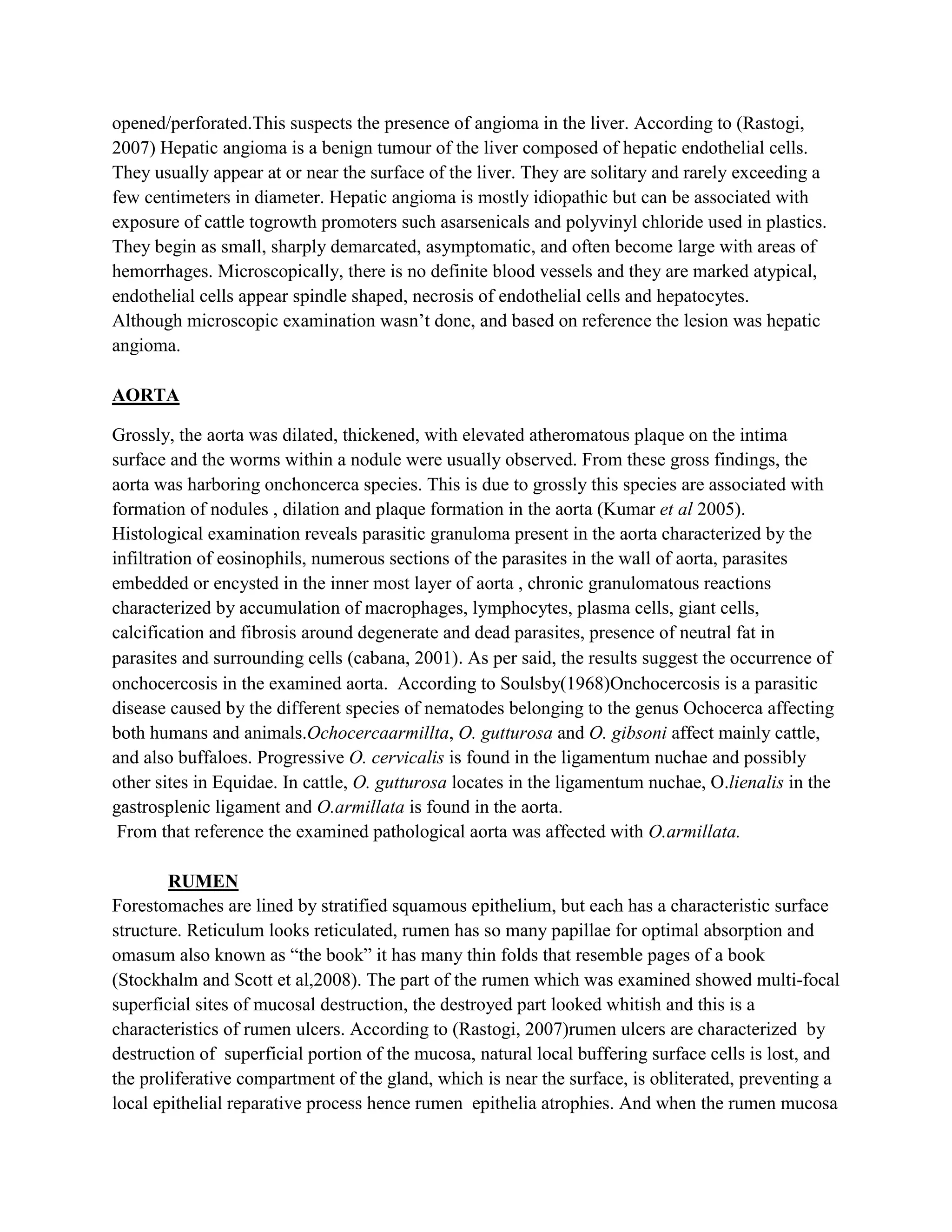 Meat inspection lesions | PDF