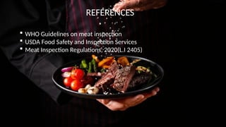 Understanding Meat Inspector's role; Meat safety, quality and security ...