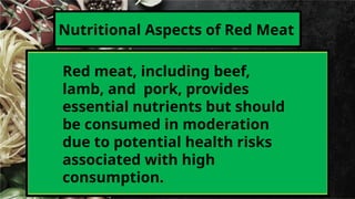 meat lamb pork and beef in food technology.pptx