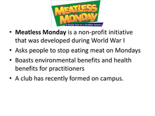 Meatless Monday | PPTX