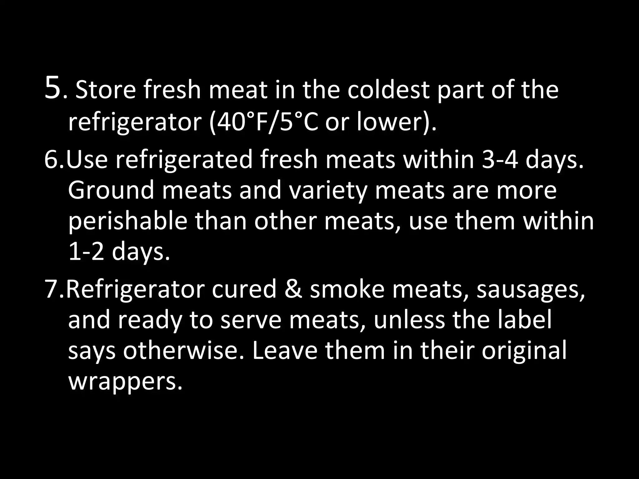 Meat & meat cookery | PPT