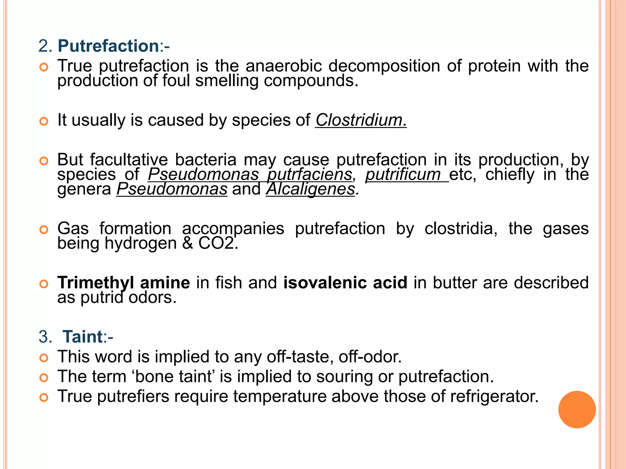 Microbial spoilage of meat & meat products | PPTX