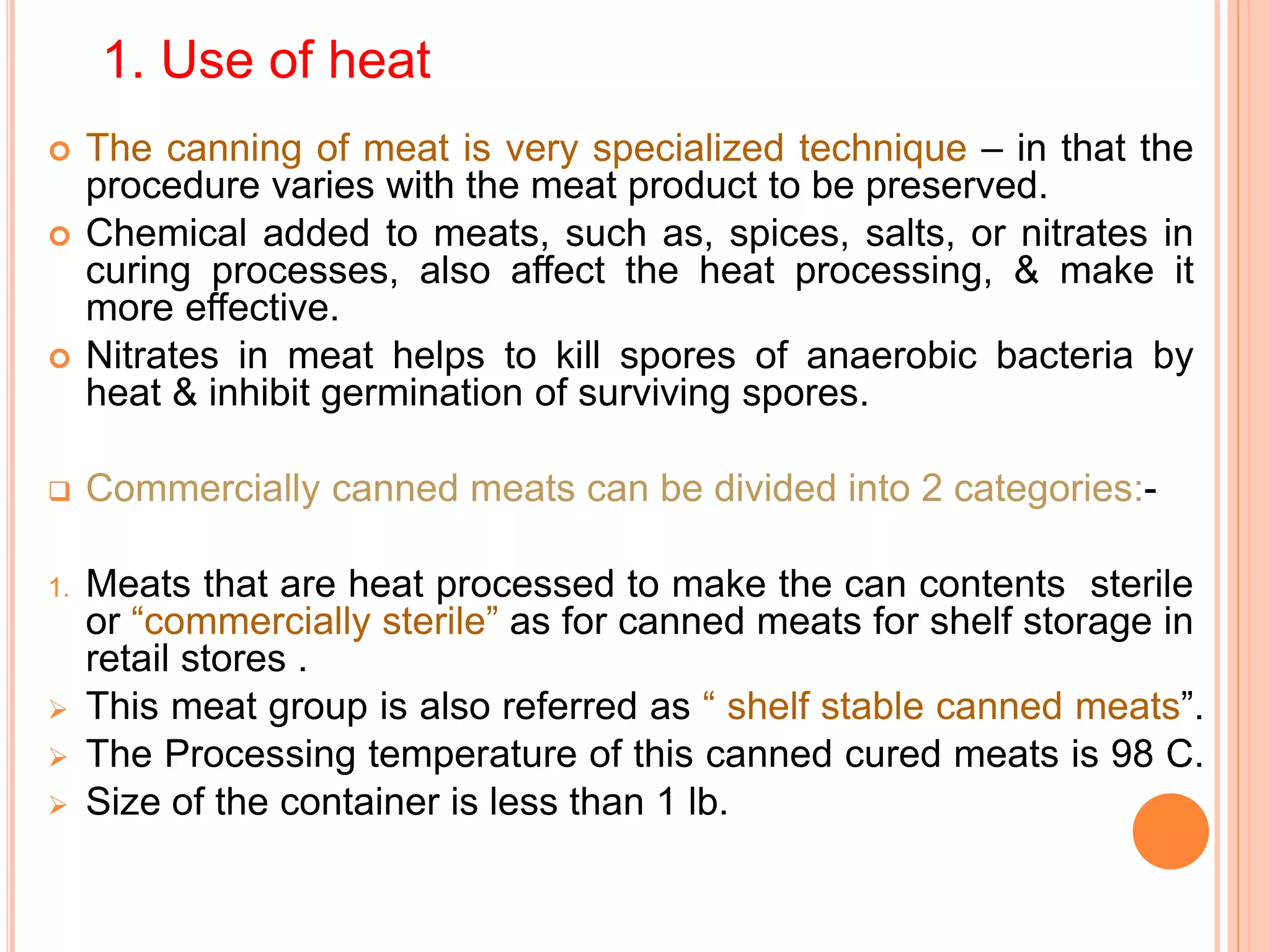Microbial spoilage of meat & meat products | PPTX