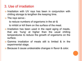 Microbial spoilage of meat & meat products | PPTX