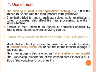 Microbial spoilage of meat & meat products | PPTX
