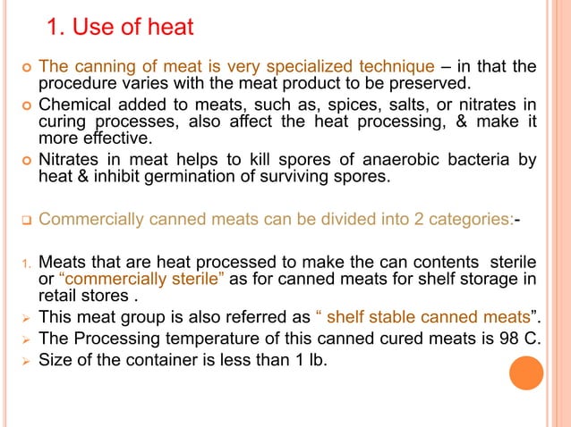Microbial spoilage of meat & meat products | PPTX