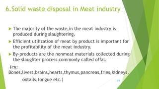 Meat packing poultry industry | PPTX
