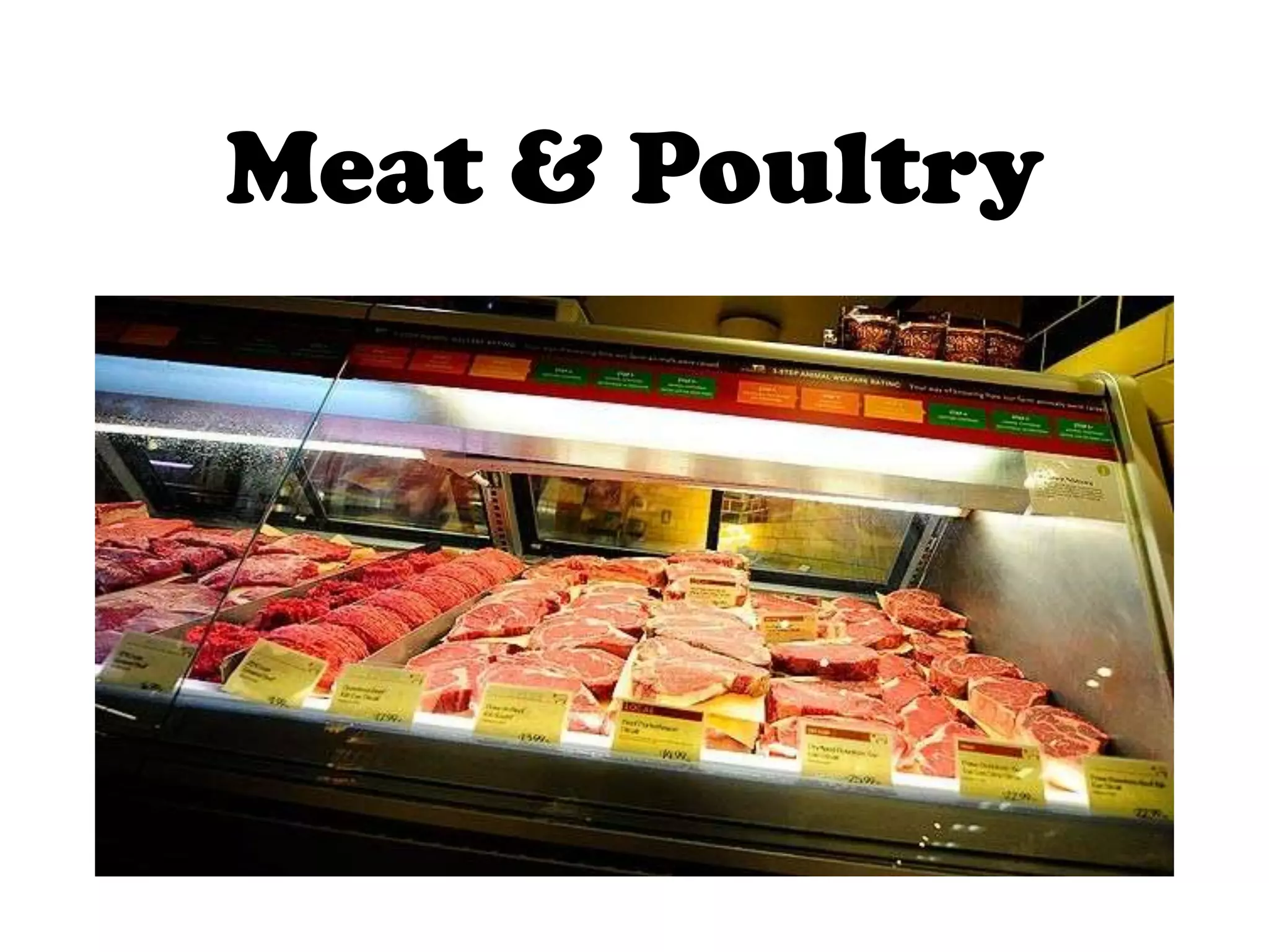 Meat & Poultry PowerPoint | PPTX