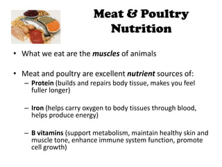 Meat & Poultry PowerPoint | PPTX
