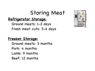 Meat & Poultry PowerPoint | PPT