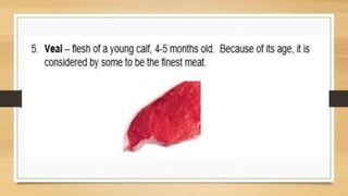 meat preparation and the market form of meat | PPT