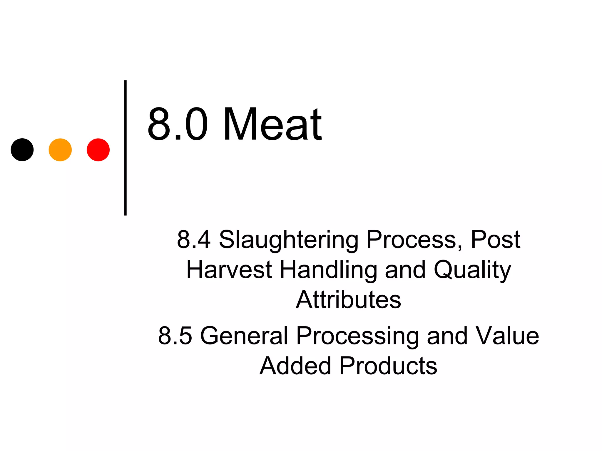 Meat part 2 | PPT