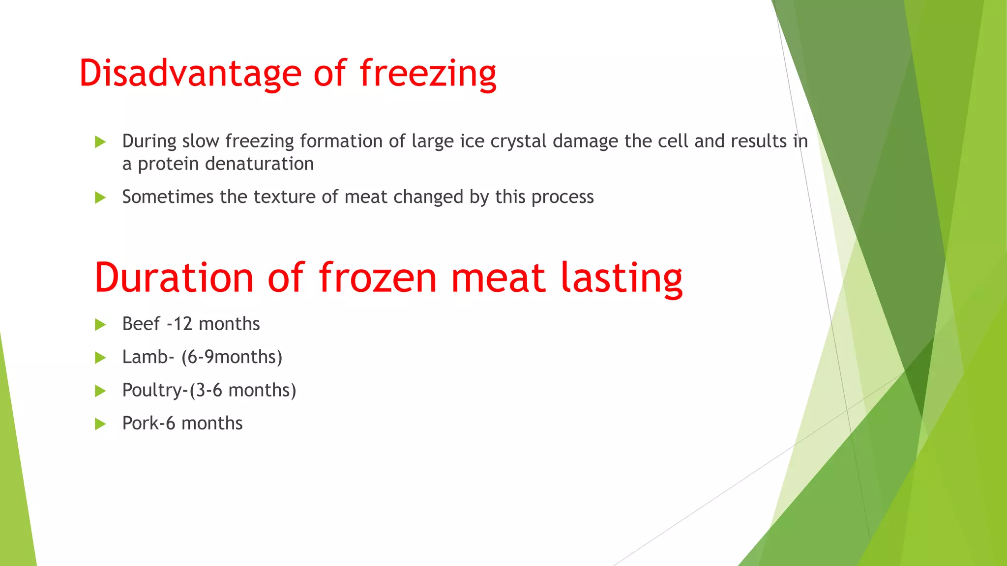 Meat preservation | PPTX