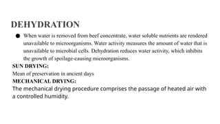 Meat preservation techniques, THERMAL PROCESSING, ADVANCE TECHNIQUES ...