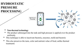 Meat preservation techniques, THERMAL PROCESSING, ADVANCE TECHNIQUES ...