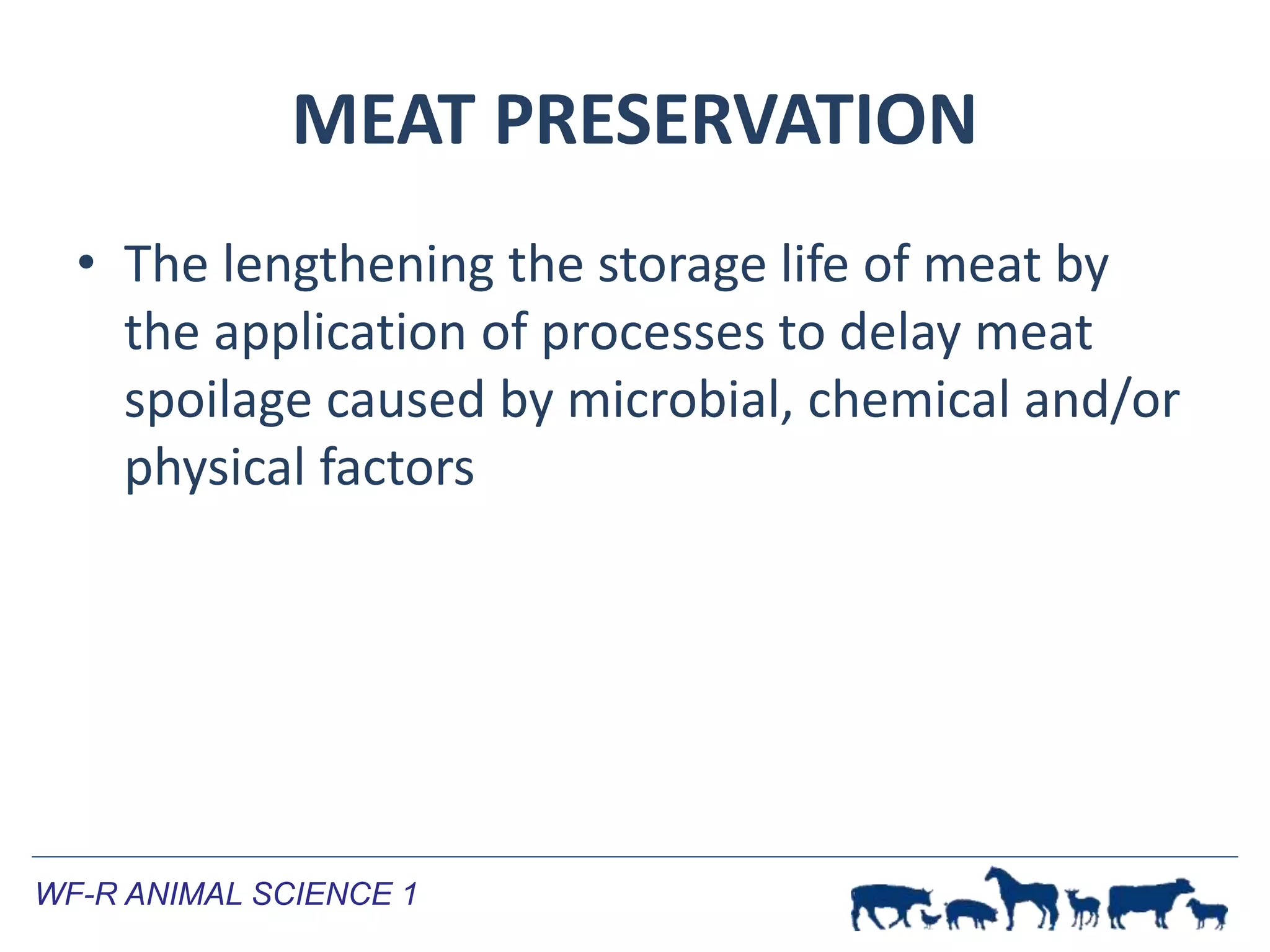 Meat Processing | PPTX