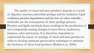 Meat Processing and preservation. pptx | PPTX