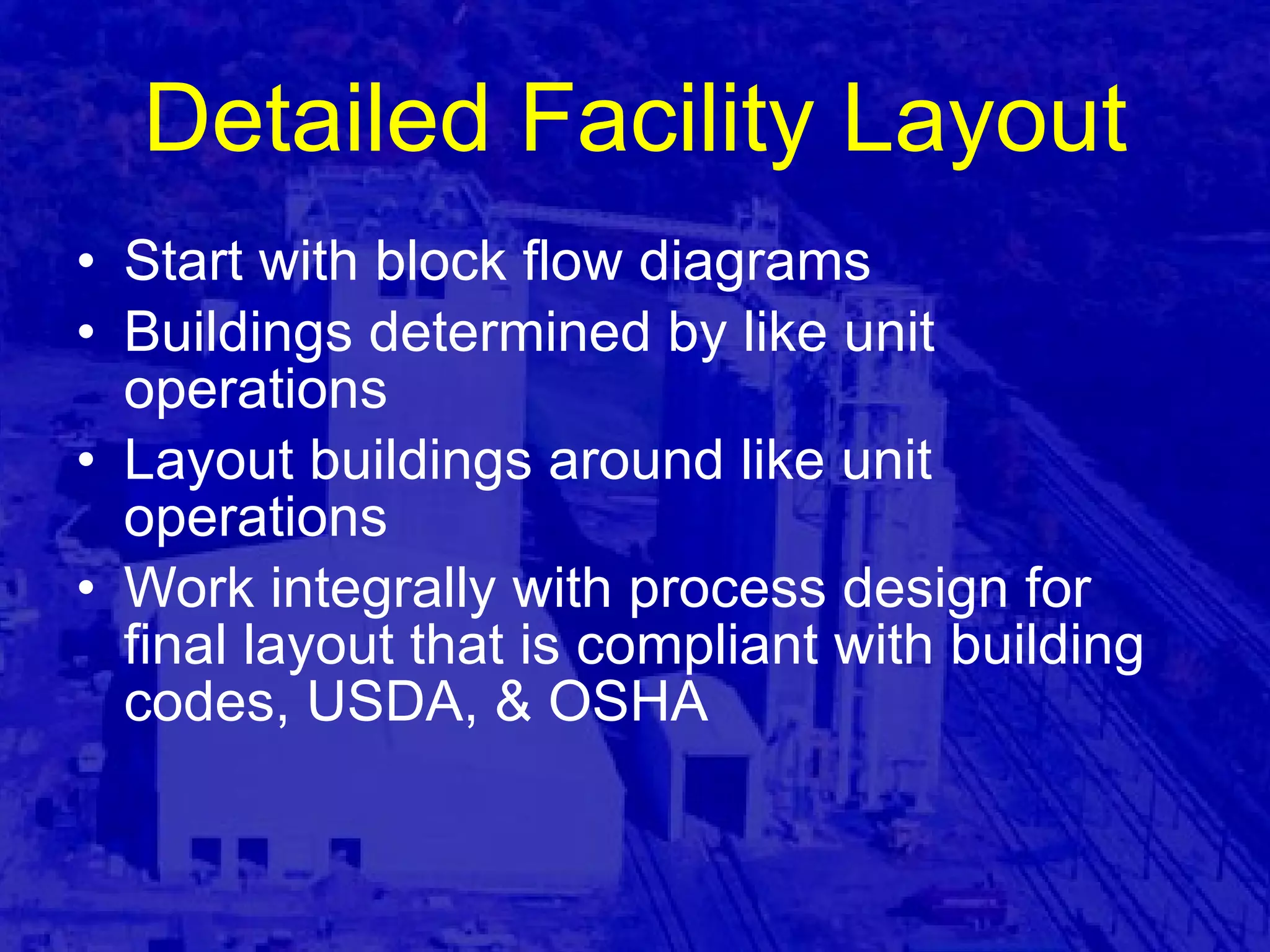 Meat Processing Facility Design | PPT