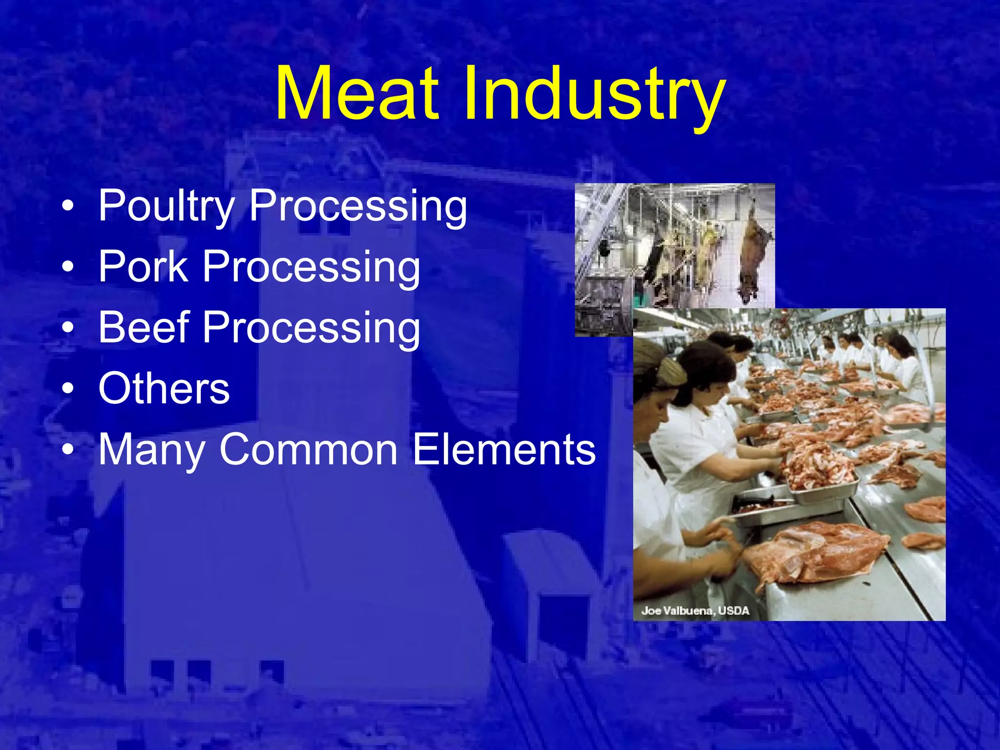 Meat Processing Facility Design | PPT