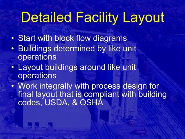 Meat Processing Facility Design | PPT | Civil Engineering Industry ...