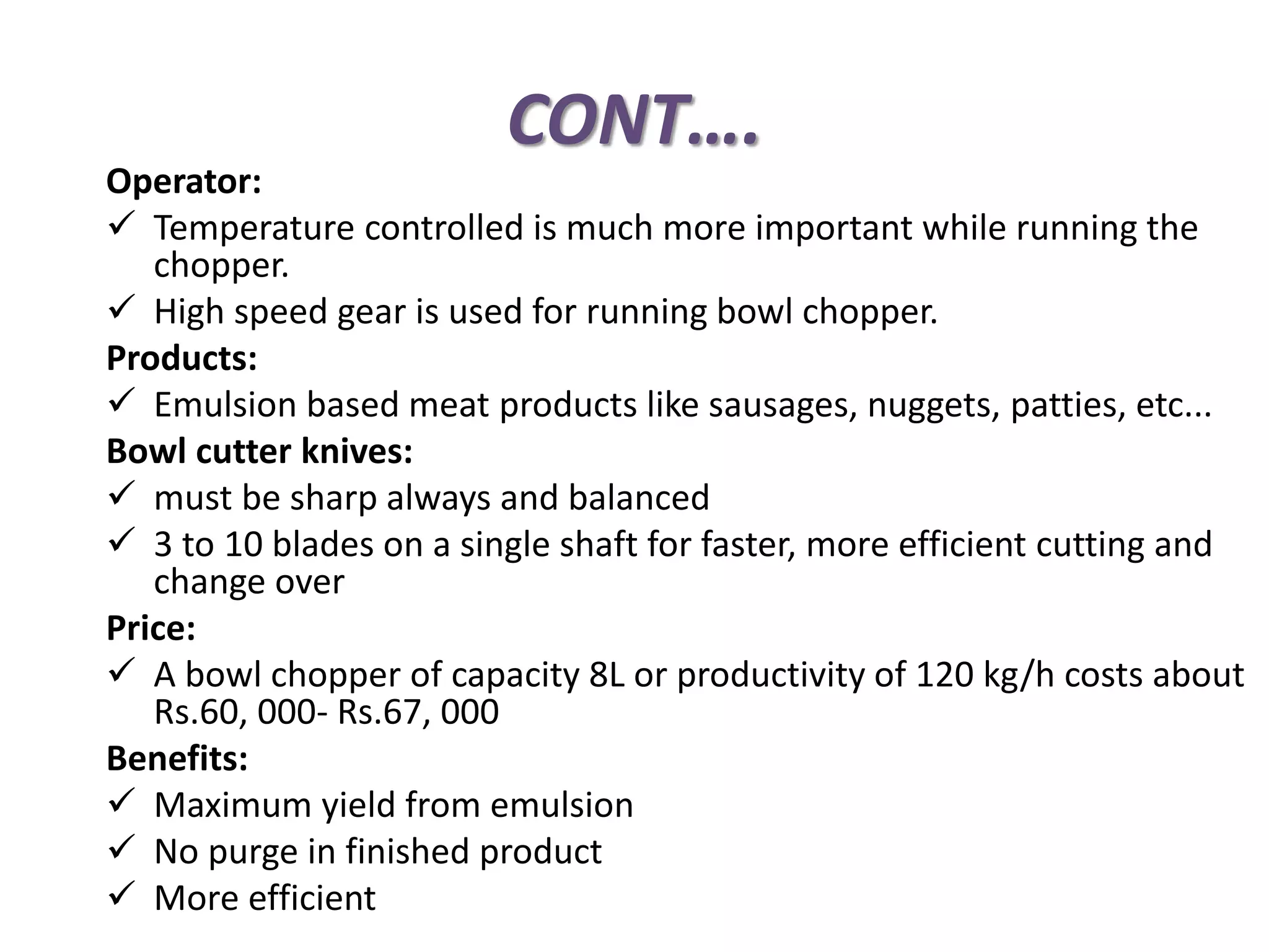 Meat processing principles | PPTX