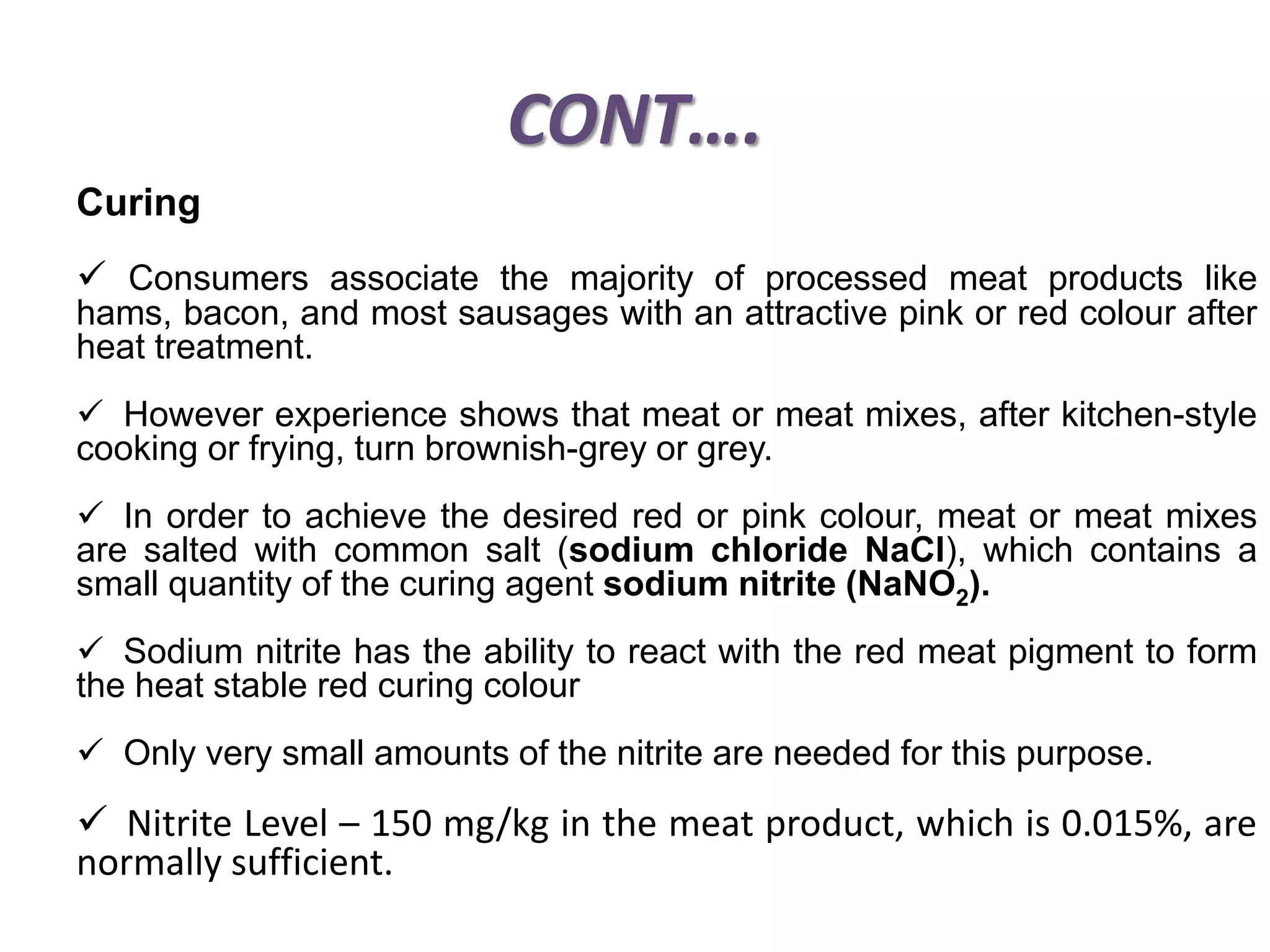 Meat processing principles | PPTX