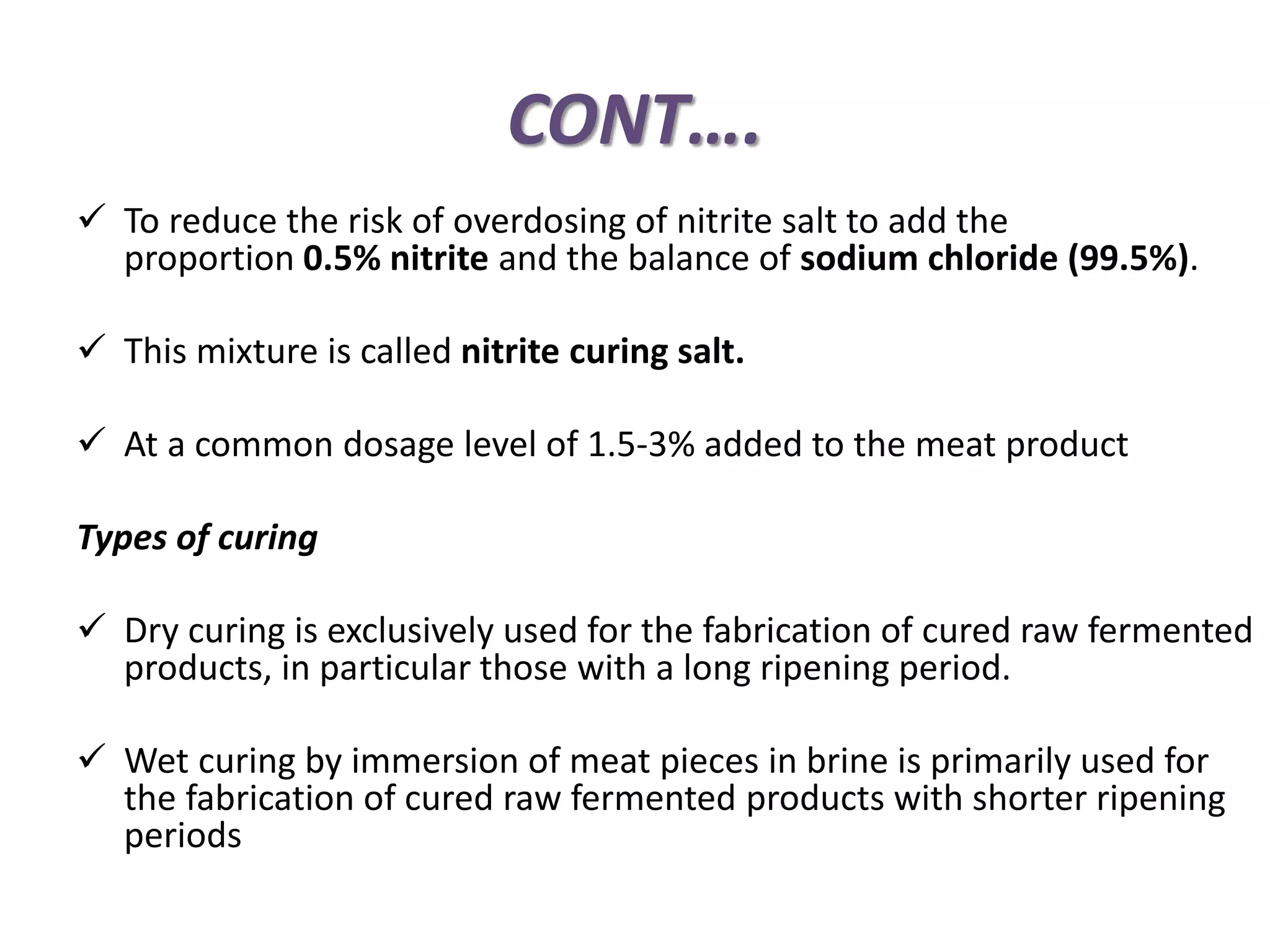 Meat processing principles | PPTX