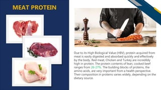 Meat protein | PPTX