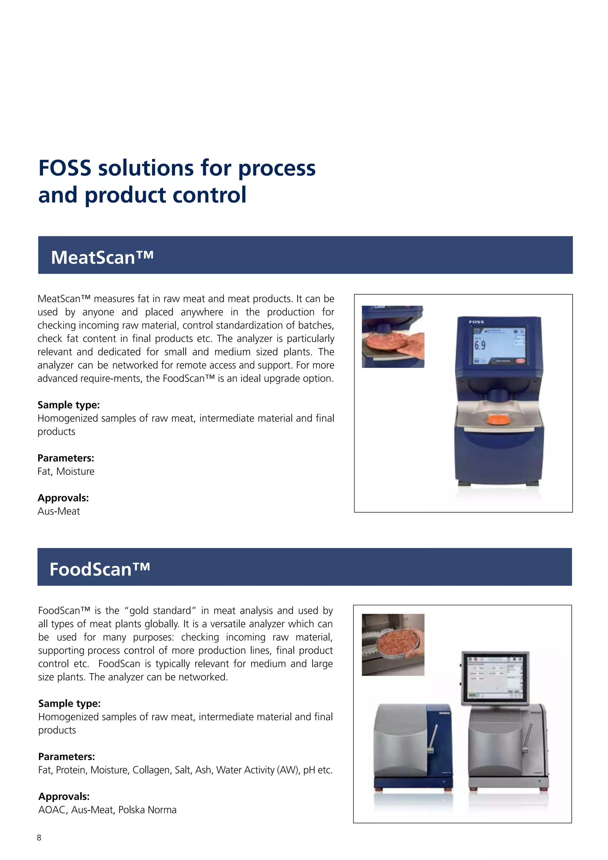 Meat Analysis Solutions | PDF