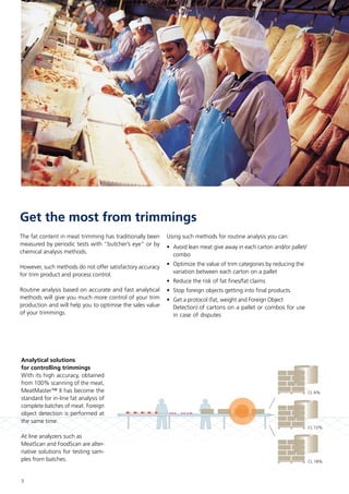 Meat Analysis Solutions | PDF | Food & Drink