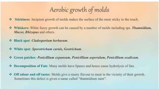 Microbial Decomposition and Spoilage of Meat | PPTX