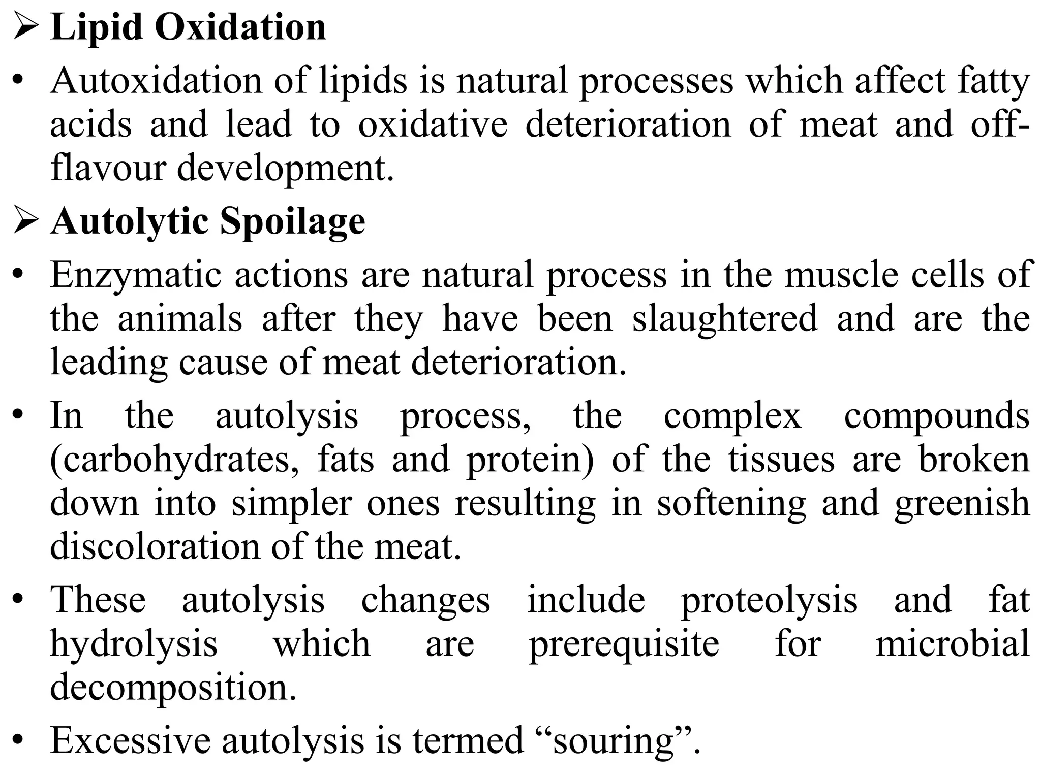 Meat spoilage and preservation techniques By Manoj Dhital (M.Sc ...