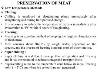 Meat spoilage and preservation techniques By Manoj Dhital (M.Sc ...