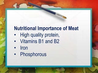 Different Types of Meats - Lea Jean S. Sumayan | PPTX