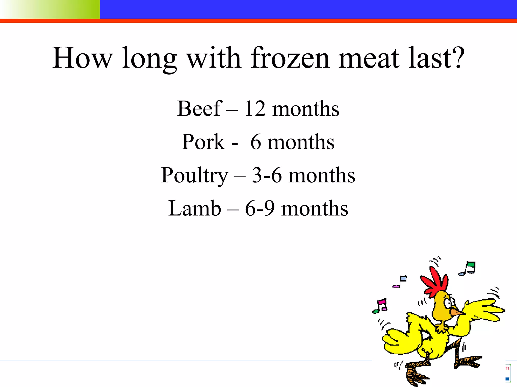 Meat storage and preparation | PPT