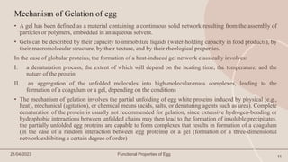 Factors affecting Functional property of Egg | PPTX